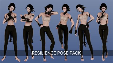 Amane Resilience Pose Pack The Glamour Dresser Final Fantasy Xiv Mods And More