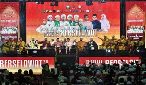 Pm Anwar Hadiri Program Darul Ehsan Berselawat 20 Harapan Madani