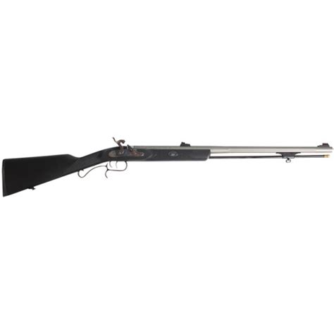 Traditions Shedhorn 50 Cal 26ʺ Muzzleloader W Williams Fiber Optic Sight Stainless Black