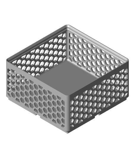 Gridfinity Stackable Cups With Honeycomb Walls 3d Model By Joshua T