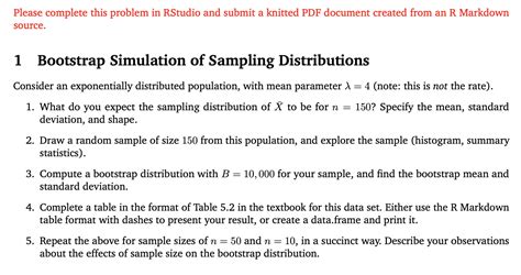 Solved Please Complete This Problem In RStudio And Submit A Chegg
