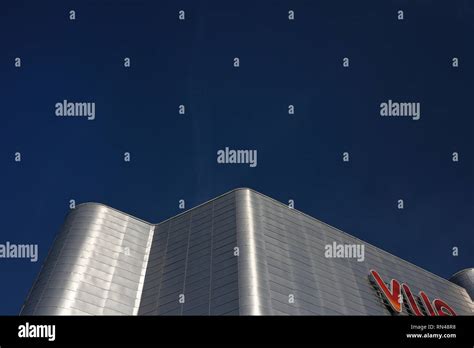 Modern Building Exterior With Aluminium Rainscreen Cladding Sunlight