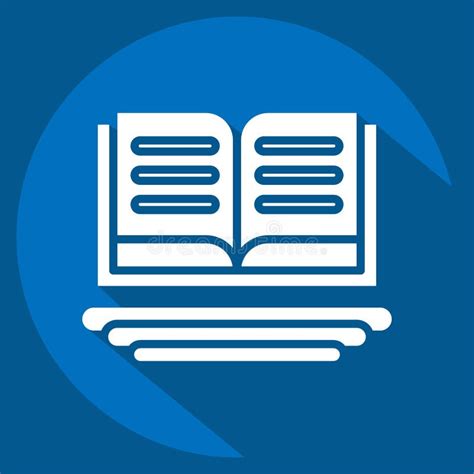 Icon Education For All Related To Education Symbol Long Shadow Style