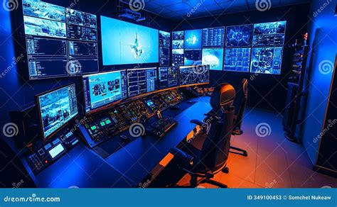 Advanced Cnc Control Panel With Digital Screens Displaying Intricate Data For Complex Operations