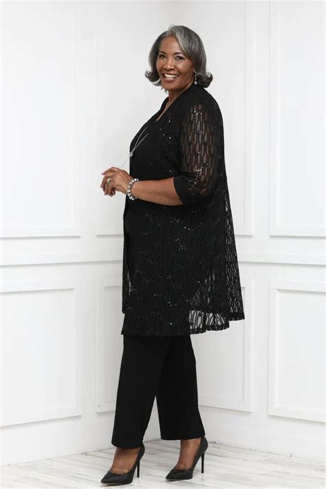 Embrace Elegance Plus Size Formal Pant Suits At Sleektrends