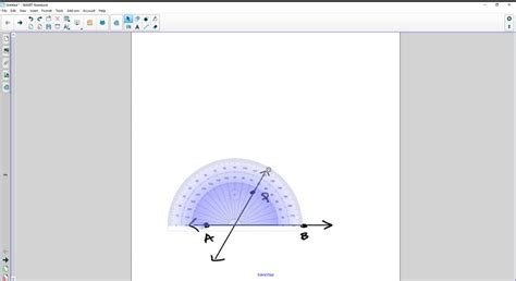 SOLVED Draw A Line On Your Paper And Label It Line A B Place A Point P About One To Two Inches