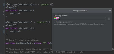 Indexes Rustexpandedmacros Forever · Issue 8020 · Intellij Rustintellij Rust · Github