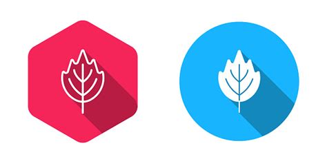 채워지고 윤곽선이 있는 Leaf 아이콘은 긴 그림자 배경으로 격리되어 있습니다 나뭇잎 기호 신선한 천연 제품 기호 벡터 0명에 대한 스톡 벡터 아트 및 기타 이미지 Istock