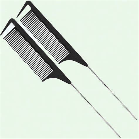 93 Rat Tail Comb For Hair Styling Anti Static Sectioning Comb With