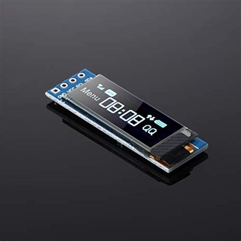 5 Pieces I2C Display Module 0 91 Inch I2C OLED Display Module Blue I2C OLED Screen Driver DC 3