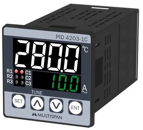 Multispan PID C PID C Temperature Controller With Ampere Indication At Piece