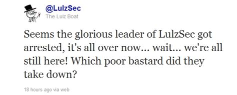 Lulzsec Glorious Leader Arrested Memeburn