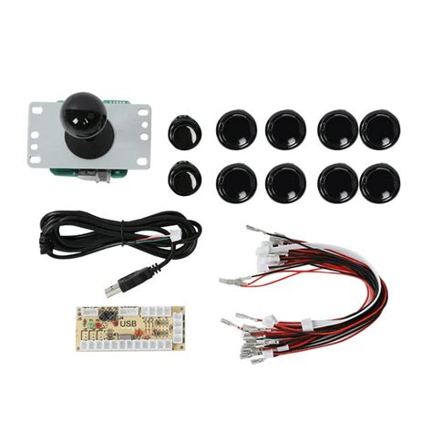 Cy 822a Diy Arcade Game Button And Joystick Single Rocker Set For