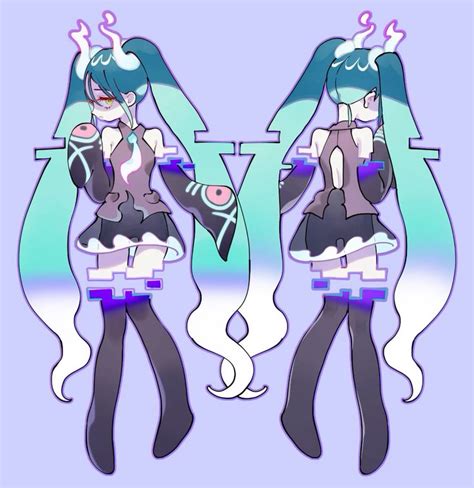 👻 Ghost Trainer Miku Dibujos Diseño De Personajes Siesta De Gato