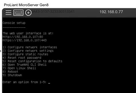 Web GUI Not Working After Changing IP Address In Console TrueNAS General TrueNAS Community