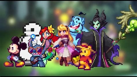 10월 신작 모바일게임 도트 픽셀 그래픽 수집형 Rpg 디즈니 픽셀 Rpg Disney Pixel Rpg 플레이