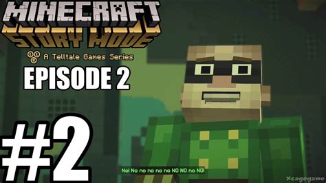 Minecraft Story Mode Episode 2 Gameplay Walkthrough Part 2 [ Hd ] No Commentary Youtube