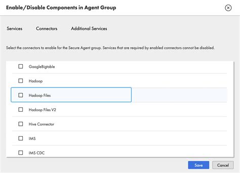 Why Are Users Not Able To Disable Certain Connectors For A Runtime Environment In Iics