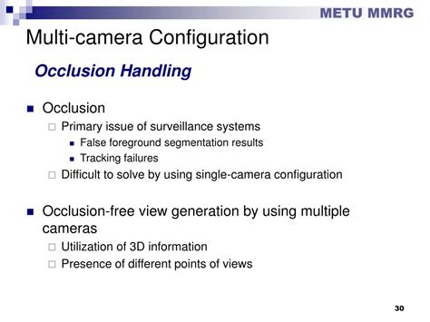 Ppt Multi Camera Video Surveillance Detection Occlusion Handling