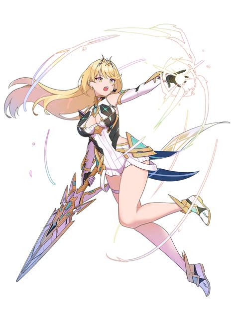 Hehe Jun Mythra Xenoblade Xenoblade Chronicles Series Xenoblade Chronicles Highres