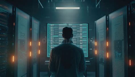 big data technology for business finance analytic concept generative ai stock illustration