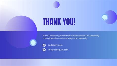 Advanced Coding Plagiarism Checker By Codequiry Ppt