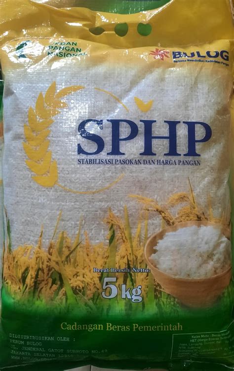 Beras Sphp 5 Kg Beras Sphp 5 Kg