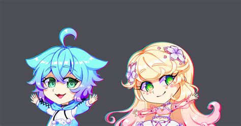 Chibi Linechu And Mahoushoujoriri Leameiiのイラスト Pixiv