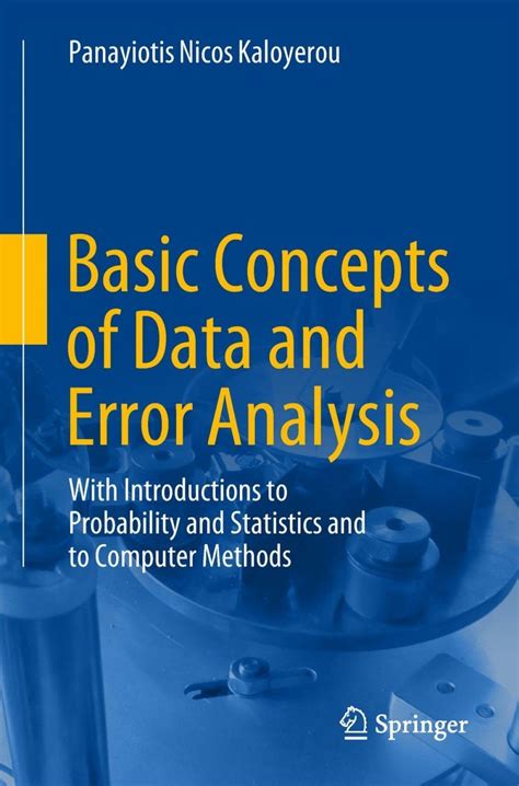 Basic Concepts Of Data And Error Analysis Ebook