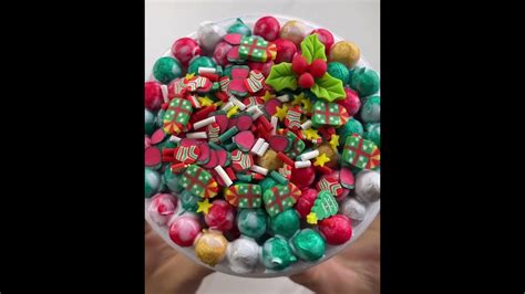 크리스마스 슬라임🎄 Youtube