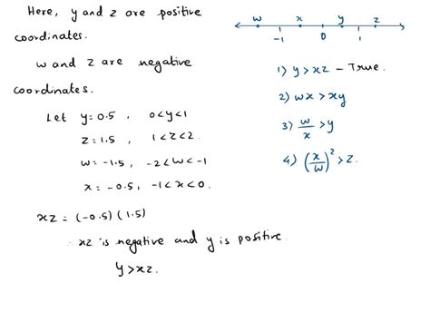 Solved A Line Contains Points Xyz And W Point Y Is Between Points X And Z Point W Is