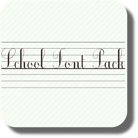 School Font Pack App On Amazon Appstore