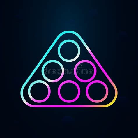 Sport Billiard Nolan Icon Simple Thin Line Outline Vector Of Sport Icons For Ui And Ux
