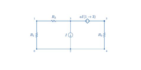 Solved Determine The Current In Amps Flowing From Node 1