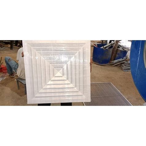 Powder Coated Aluminium Square Ceiling Diffuser For Industrial Shape Rectangle At Rs 900