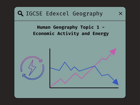 Igcse Edexcel Geography Economic Activity Teaching Resources