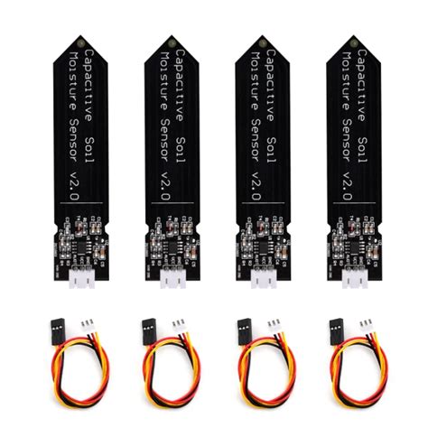 Dropship DC3 5V 4Way Relay Automatic Watering Device Capacitive Soil Moisture Sensor Suitable
