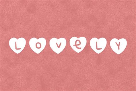 LOVELY FONT IN TTF OTF