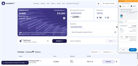 a step by step guide to claiming your eigen airdrop on inceptionlrt native and isolated