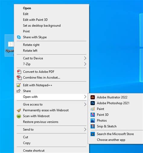 Open With Defaults To 2021 Win10 Adobe Product Community 12738186