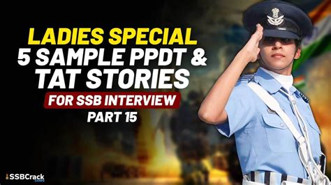 Ladies Special 5 Sample Ppdt And Tat Stories For Ssb Interview Part 15
