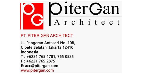 Working At Pt Piter Gan Architect Job Opening And Hiring August 2025
