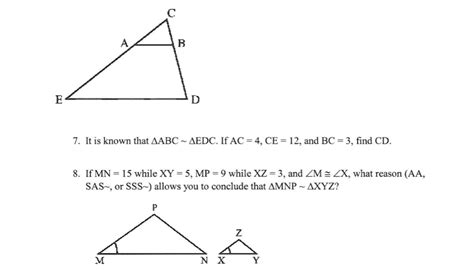 Solved It Is Known That ABC EDC If AC CE And Chegg Com