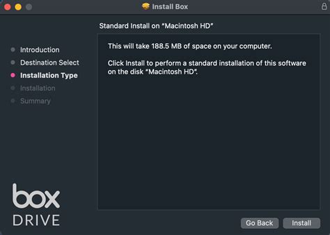 Installing And Updating Box Drive Box Support