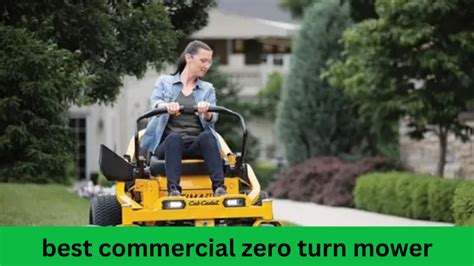 Best Commercial Zero Turn Mower - justlawnthings.com