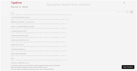 React Doc Viewer Forked Codesandbox React Doc Viewer Forked Codesandbox