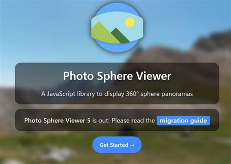 如何基于开源的photo Sphere Viewer 框架开发360720全景vr？ 晓安科技
