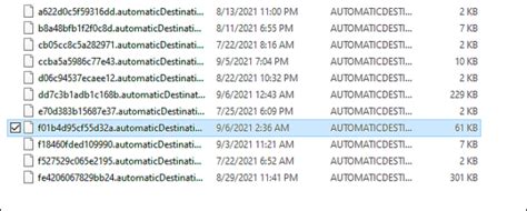 how to backup quick access pinned folders in windows 10