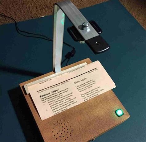 raspberry pi document reader features an extremely simple user