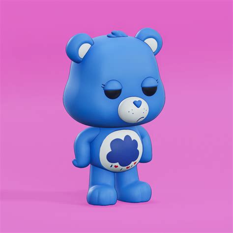 🐻 Grumpy Bear Grumpy Bear ・ Stl File For ・cults